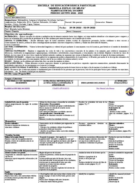 Séptima Semana Ii Parcial Pdf Aprendizaje Evaluación