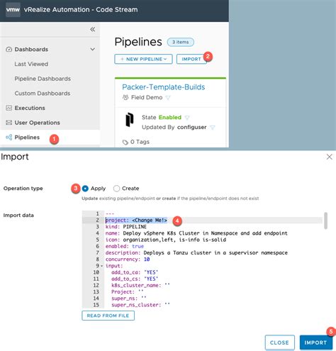 Walk Through Using Vra To Deploy Vsphere With Tanzu Namespaces