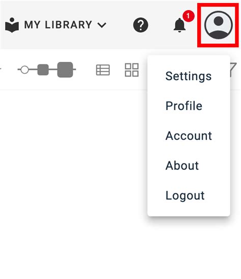 User And Notification Menu Overview Help Center English