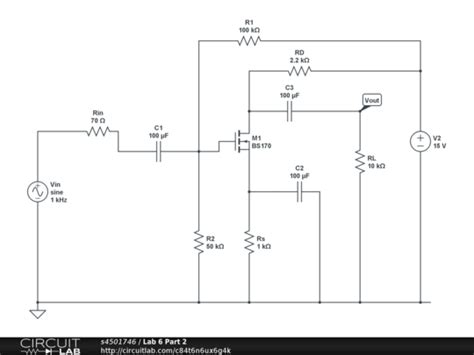 Lab 6 Part 2 Circuitlab