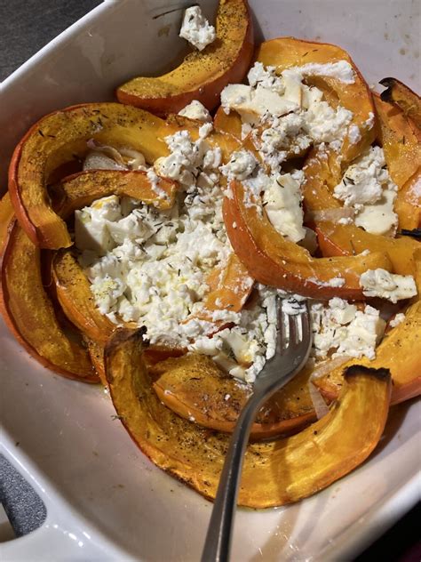 Potiron And Feta Rôtis Au Miel Torchons And Serviettes