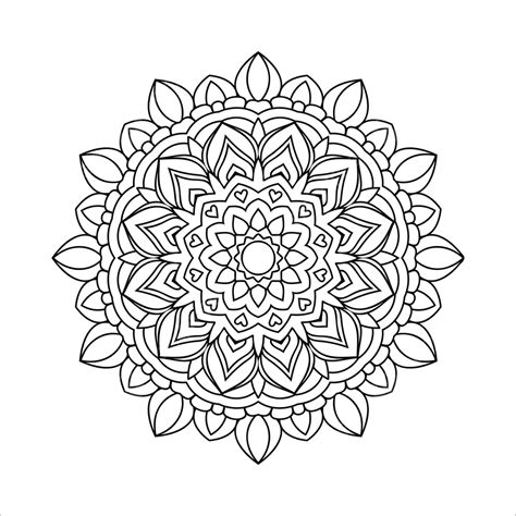 Arabicstyle 花曼陀羅著色頁阿拉伯圖案抽象東方 向量 阿拉伯圖案 抽象 東方的向量圖案素材免費下載，png，eps和ai素材