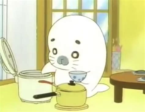 家事をするごまちゃん ごまちゃん かわいい図面 ゴマちゃん