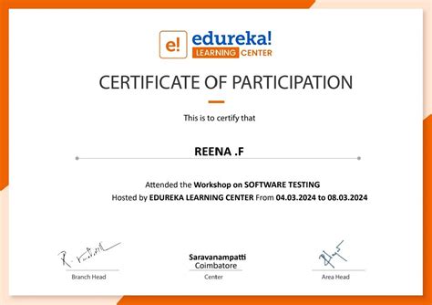 Reena F On Linkedin Softwaretesting Edureka Professionaldevelopment Continuouslearning