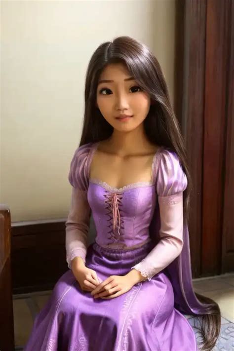 Ai Art Eastern Rapunzel By Anonymous Pixai