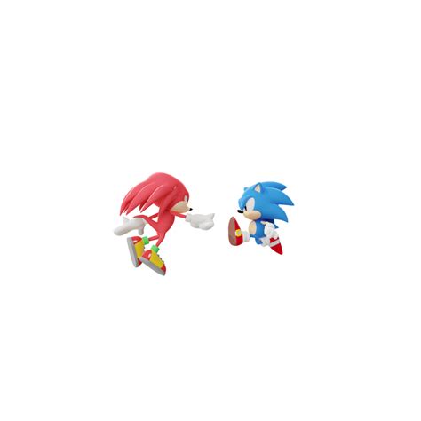 Sonic Vs Knuckles From Sonic Origin By Sonicsynergyiscancel On Deviantart