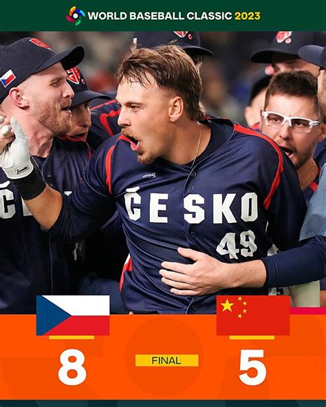 Wbc》隊史經典賽首勝！ 捷克9上3分砲擊沈韓職投手逆轉勝中國 Tsna Line Today