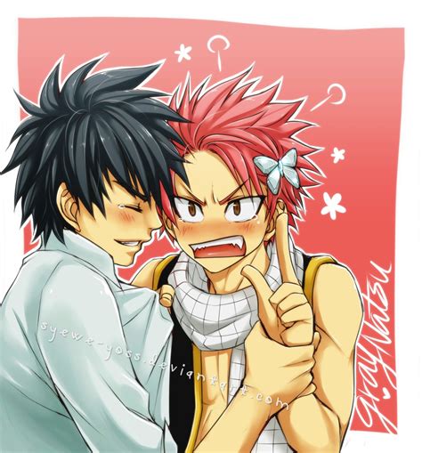 Fairy Tail 01 Gray X Natsu By Syewe Yoss On Deviantart