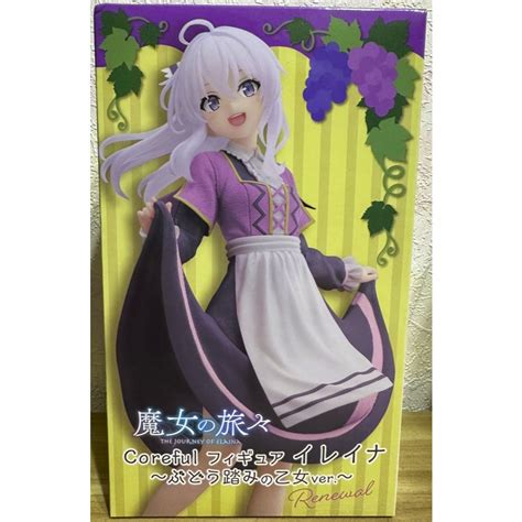 Fgs 正版 日版 Taito Coreful 魔女之旅 伊蕾娜 Elaina 伊蕾娜 踩葡萄的少女 美女 公仔 蝦皮購物