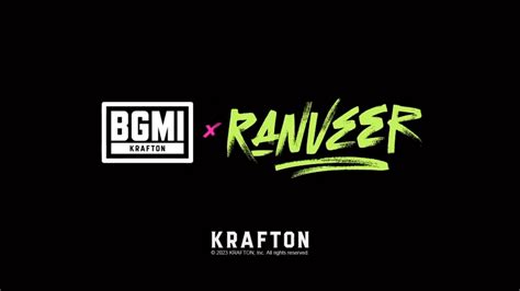 BGMI Krafton India Confirms Collaboration With Bollywood Star Ranveer