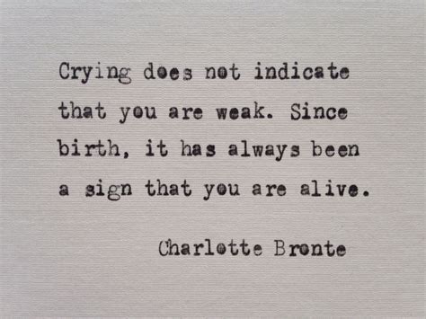 Charlotte Bronte Quote Hand Typed On An Antique Typewriter Etsy Artofit