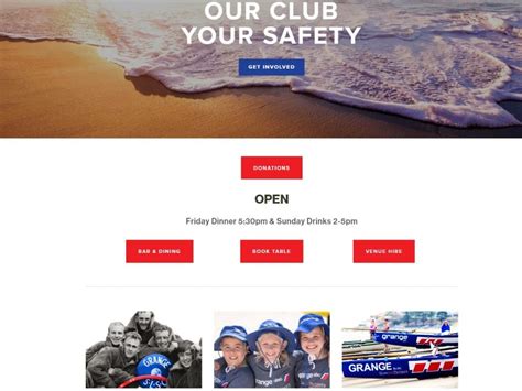 New Donation Button — Grange Slsc