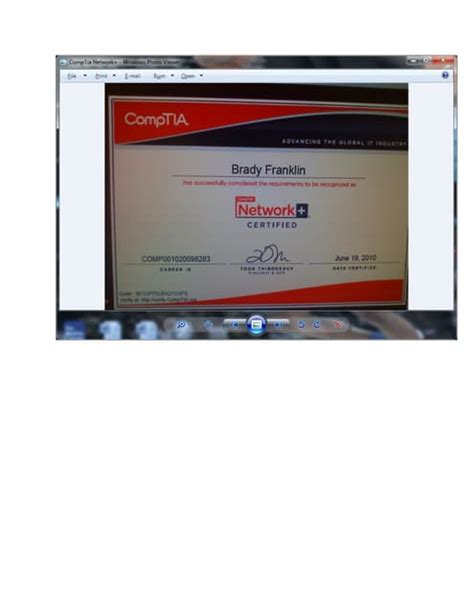 My Comp Tia A And Comp Tia Network Certifications Pdf
