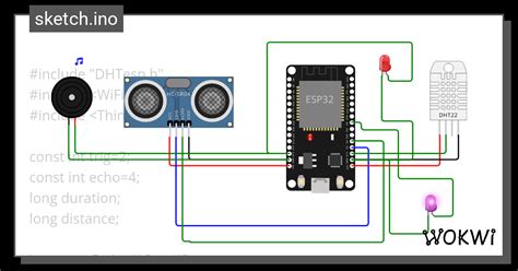1 8 23 Dht Us Thingspeak Wokwi Esp32 Stm32 Arduino Simulator