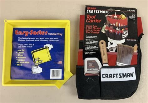 Craftsman Tool Carrier And Easy Sorter Live And Online Auctions On