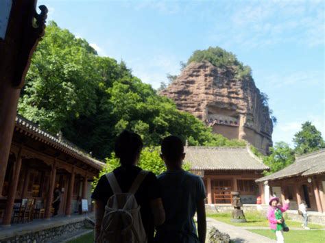 麦积山游记麦积山大山谷图库