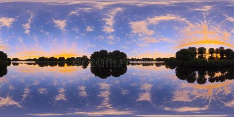 Hdri Perfect Sky Equirectangular Panorama 13 Stock Image Image Of