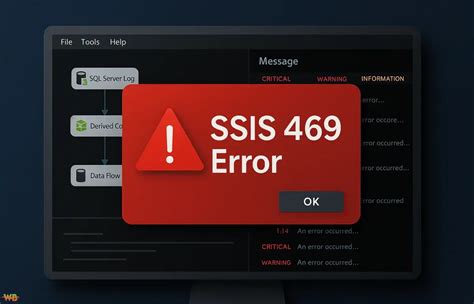 SSIS 469 Error Fix Undocumented Failures In SSIS