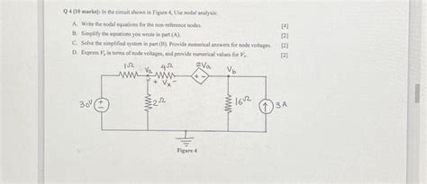 Solved Q Marks In The Circuit Shown In Figure Chegg Com