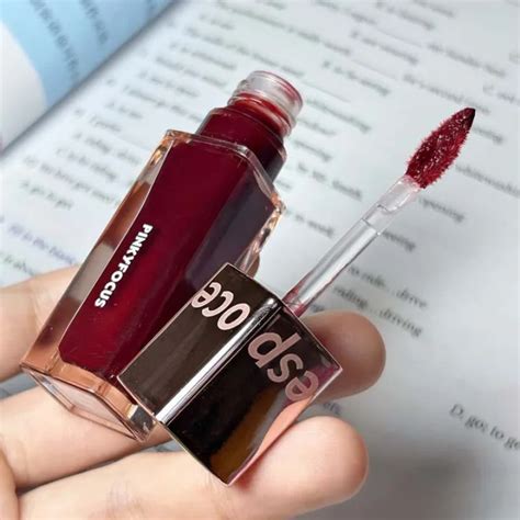 Gdpn Pinkyfocus Translucent Small Square Tube Mirror Lip Gloss Long