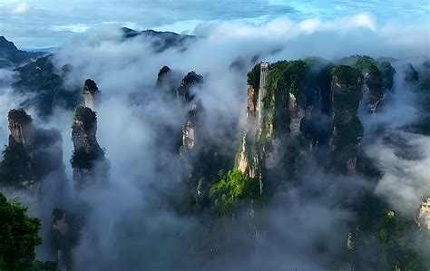 Visite Des Montagnes Et Eaux De Zhangjiajie