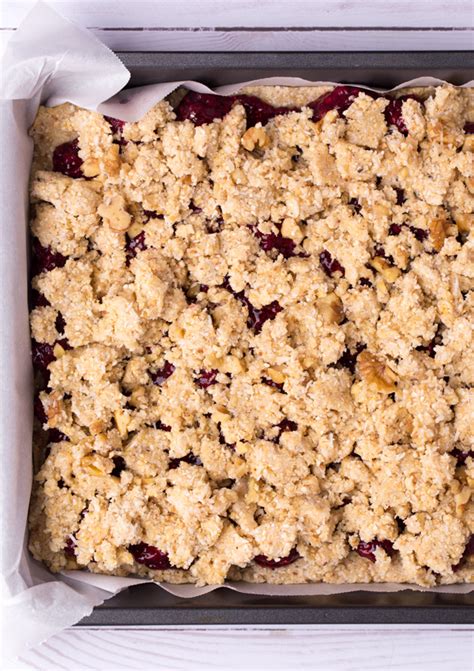 Jam Filled Passover Bars