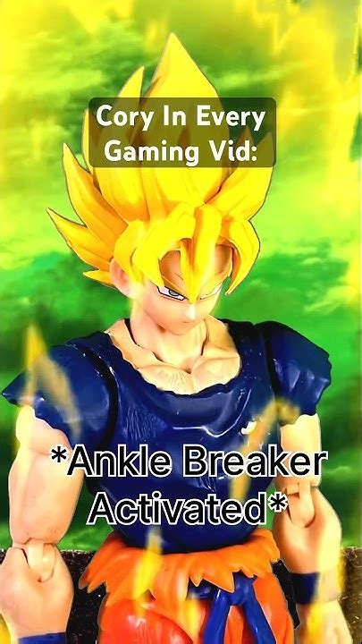 The Ankle Breaker😈😂anime Dbz Stopmotion Coryxkenshin Comedy Fyp