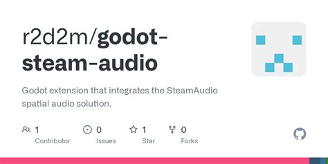 Github R2d2mgodot Steam Audio Godot Extension That Integrates The