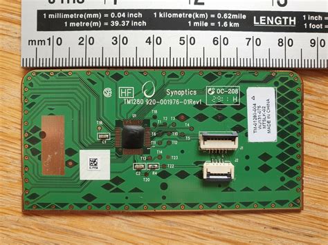 Synaptics Touchpad Synaptics Synaptics Touchpad Assy