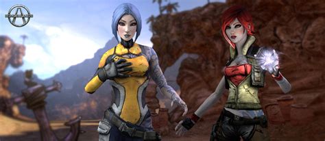 Borderlands Maya And Lilith By Kskripann23 On Deviantart