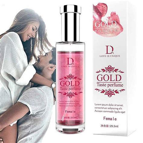 Интимные духи для женщин "Gold Powder" с феромонами и перламутровым ...