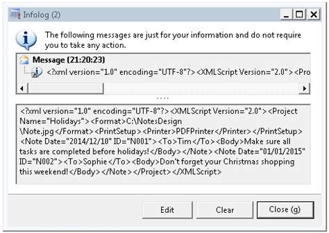 Generate XML String AX2012