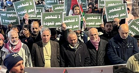 جو 24 مسيرة حاشدة في إربد نصرة لغزة