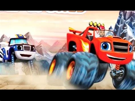 ВСПЫШ мультик. Вспыш и чудо машинки ГОНКА на вершину мира! Blaze RACE ...