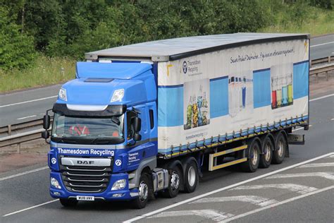 WU ANV Thamesdown Recycling DAF CF M Tockington Flickr