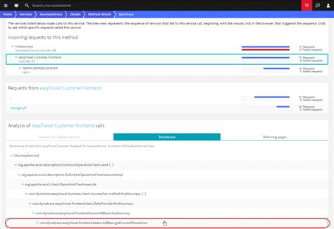 Code Level Insights And Failure Analysis For Service Backtrace