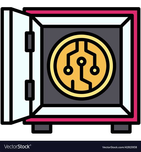 Proof Of Stake Icon Blockchain Related Royalty Free Vector