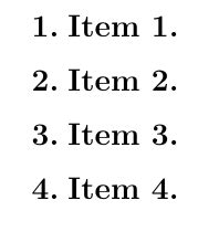 Lists Two Types Of Enumerate Items TeX LaTeX Stack Exchange