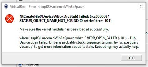 Virtualbox Error In Supr Hardenedwinrespawn When Powering Up Vms Virtualization Spiceworks