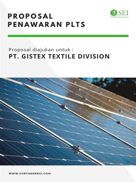 Proposal Pt Gistex Textile Division Skema 1 And 2 240721 Pdf