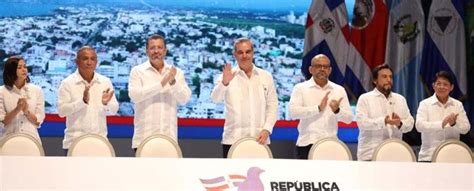 Abinader Inició Anoche Reunión Sica La Lupa Del Sur
