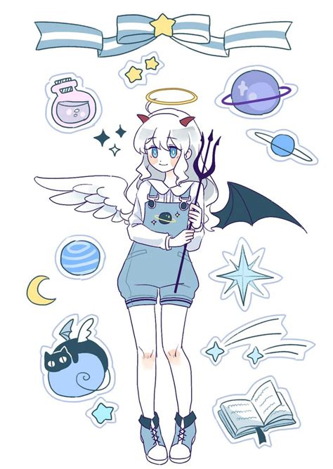 Anime Girl Half Demon