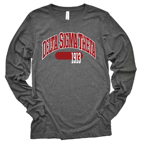 Long Sleeve Uni Delta Sigma Theta Tshirt Needthattee