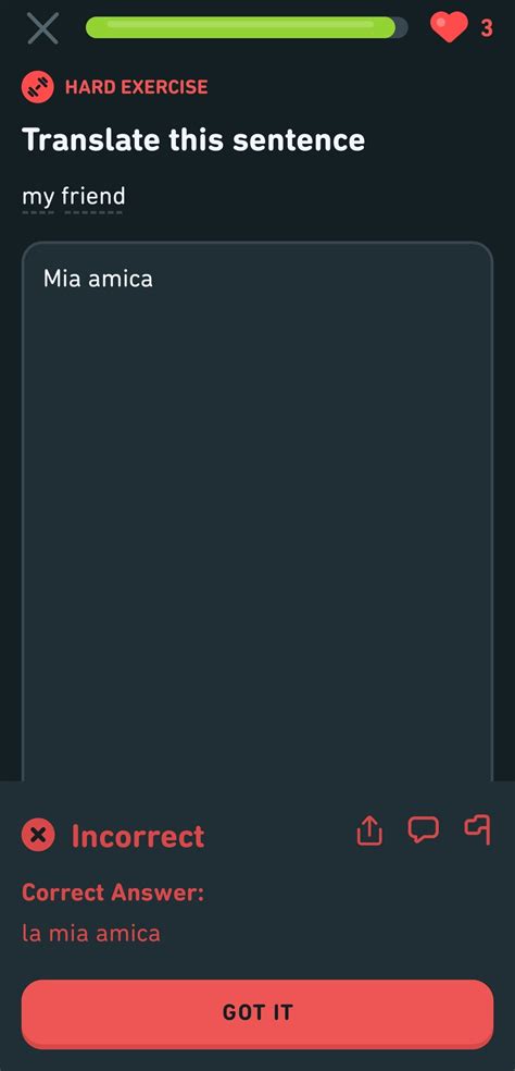 Why Is It La Mia Amica Doesnt That Make It The My Friend Ritalian