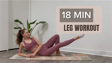 18 Min Leg Workout Youtube