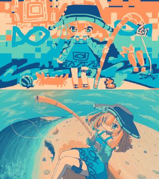 Tux Paint Art Gallery Fire N Water Girl By Naomi Fae