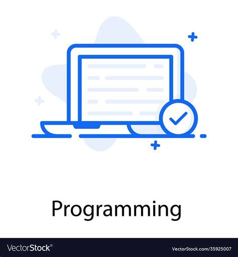 Programming Royalty Free Vector Image Vectorstock