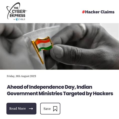 The Cyber Express On Linkedin Datasecurity Indiaministry Databreach Cyberthreats Cybersecurity