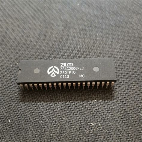 Zilog Z84c2006pec Nmoscmos Z80 Pio Dip40 X 10pcs Ebay