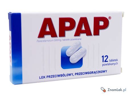 1 Apap Opinie Cena Zamienniki Ulotka Skład • Znamlek Pl